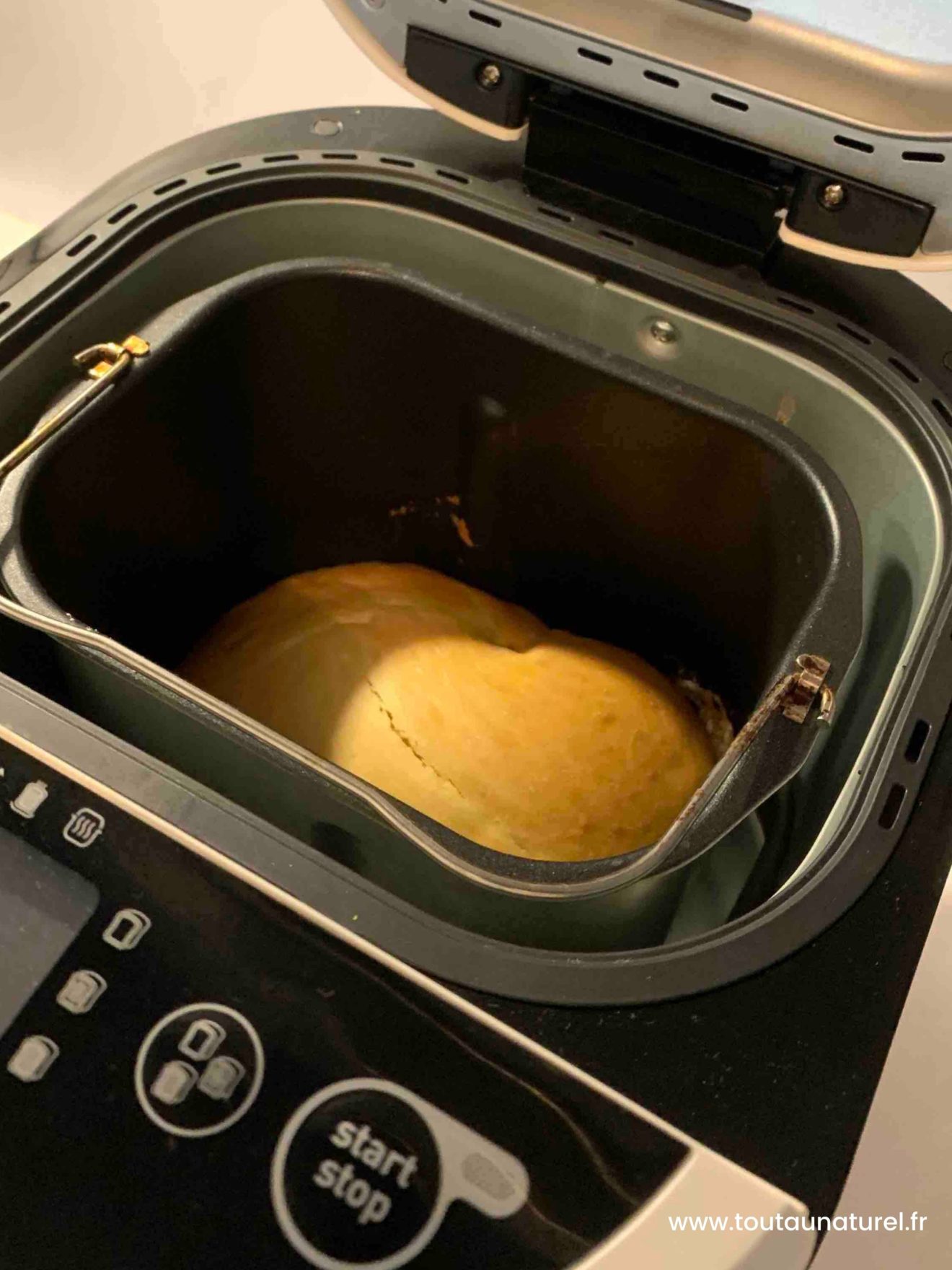 Recette Brioche vegan à la Machine à pain - Tout au naturel